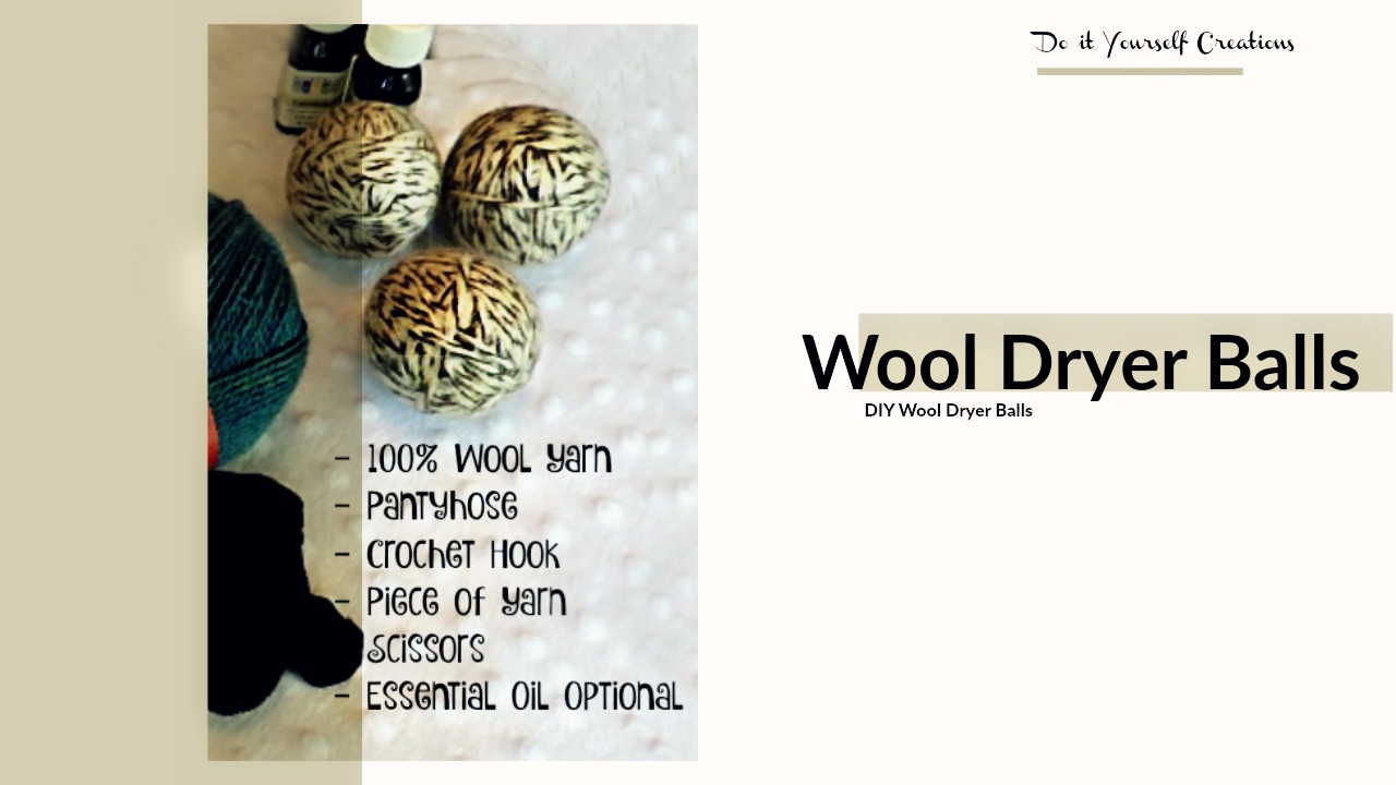 How to Make Wool Dryer Balls % - Ahsel Anne