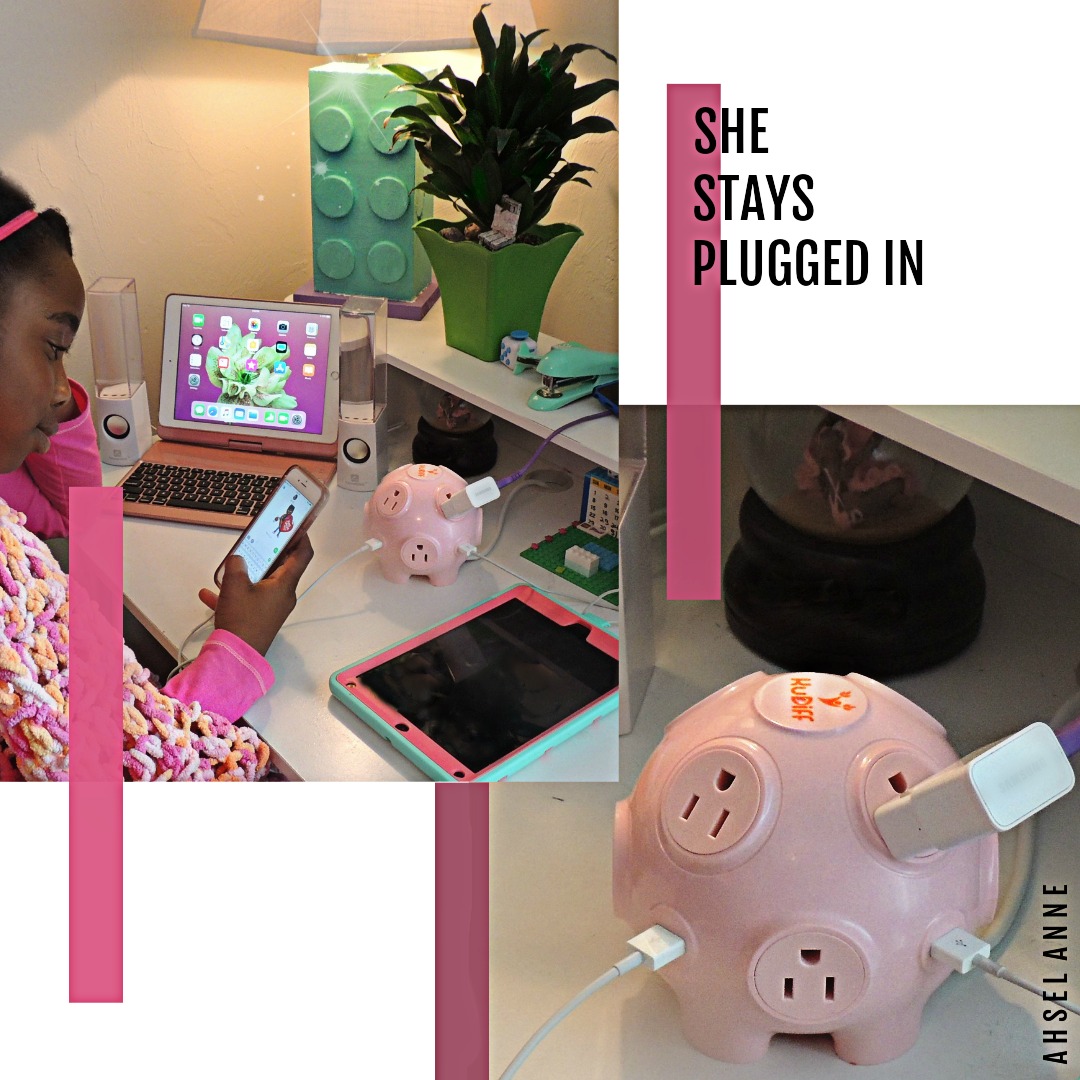 Kudiff Cool USB Charging Station Power Strip Charger