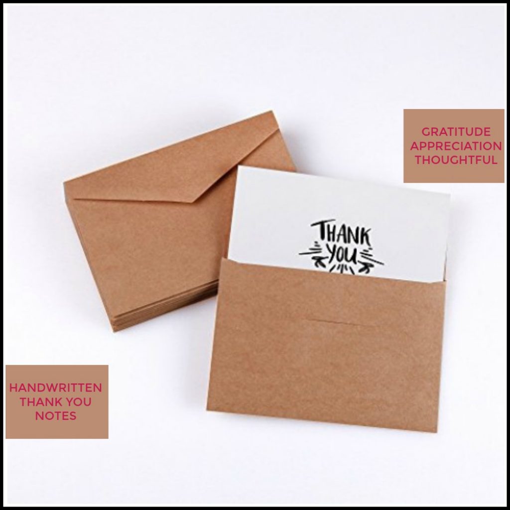 Handwritten Thank You Cards Thank You Notes With Envelopes