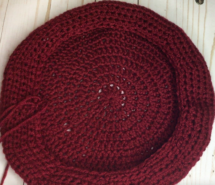 Simple Crochet Beret, Ooh La-La - Ahsel Anne