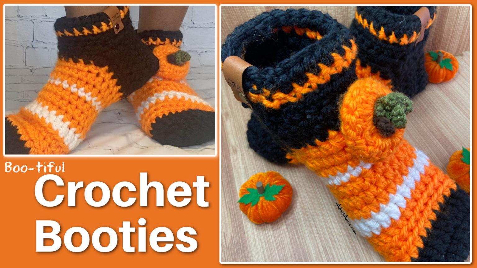Halloween Delights Blog Hop- Boo-tiful Booties - Ahsel Anne